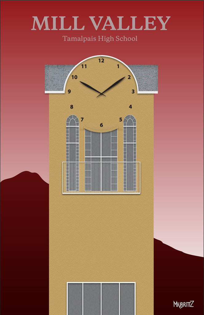 Mill Valley Tamalpais High School - Red – Maibrittz.com
